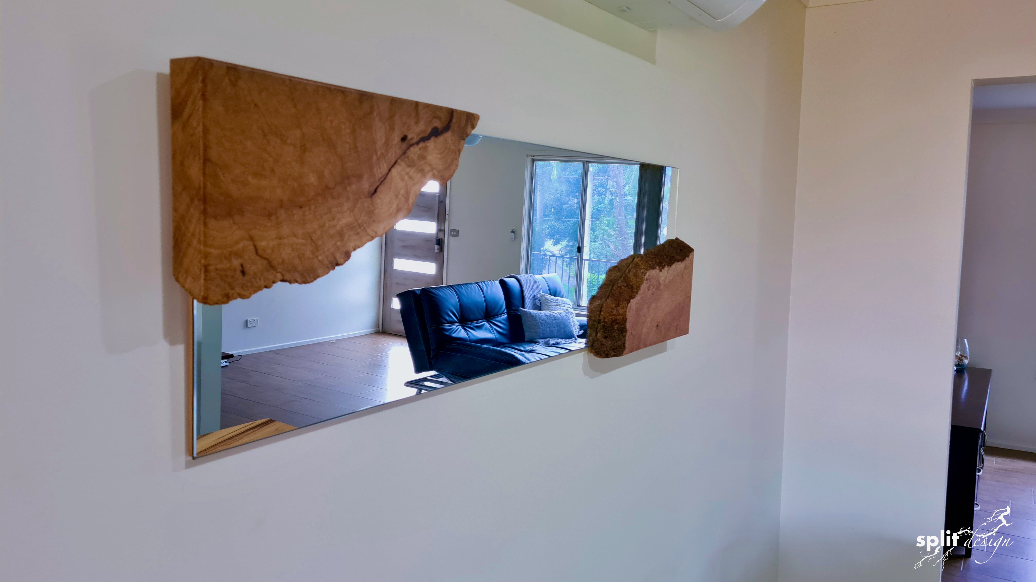 More than just a Mirror – Split Design Timber & Resin Designs